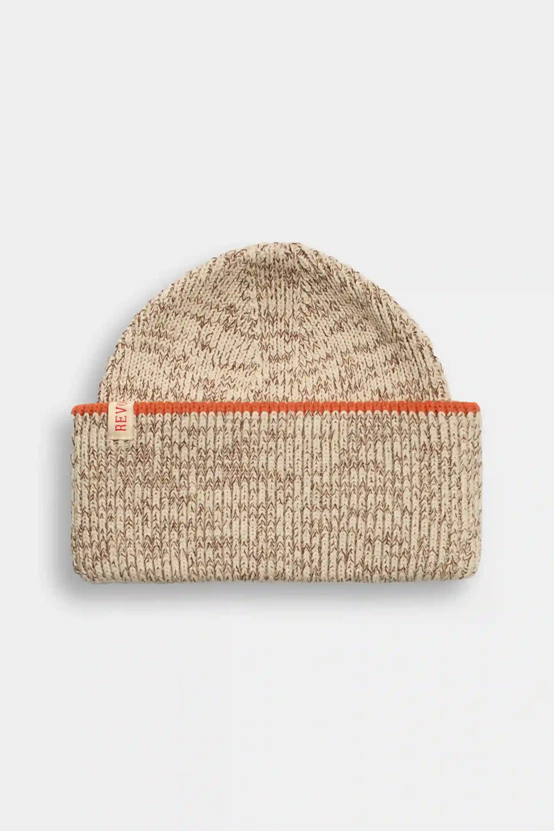 Revolution Big Fold Up Beanie - Off White – White Feather Boutique